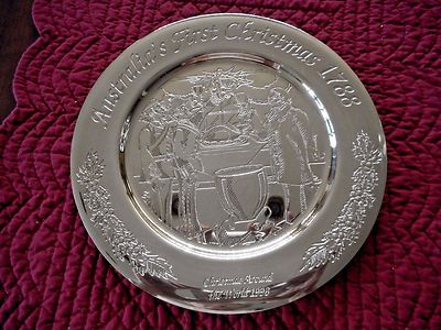 Dirilyte Christmas Around the World Plate 1998 - Australia Plate # 1001 ...