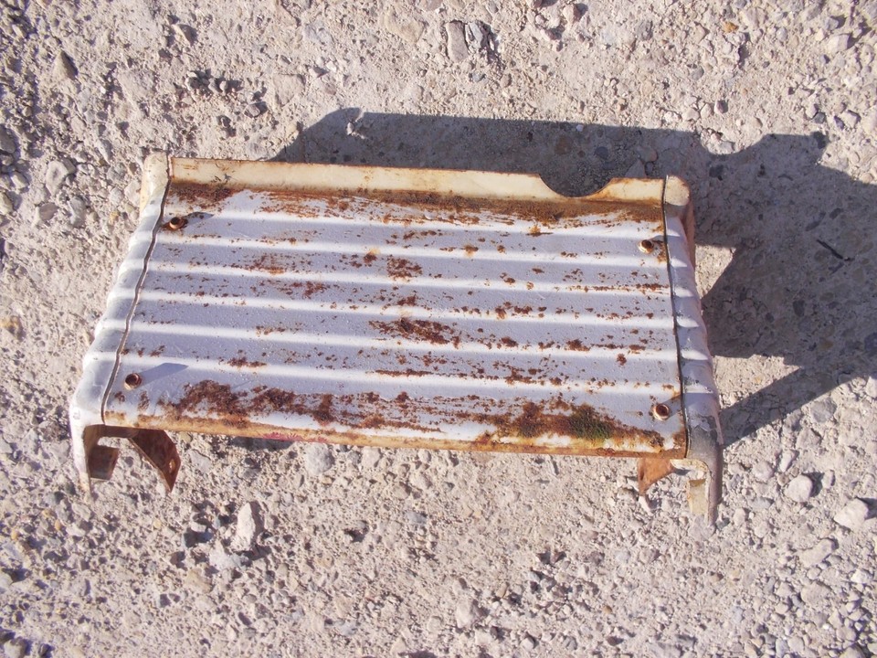 Farmall 460 560 row crop tractor IHC under dash (3) white hood panel ...