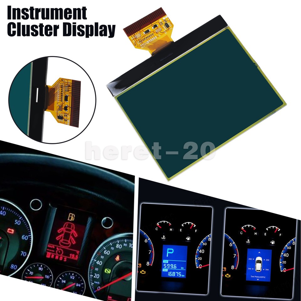 New Instrument Cluster LCD Display Screen for Audi A4 B6 B7 2002-2008 ...