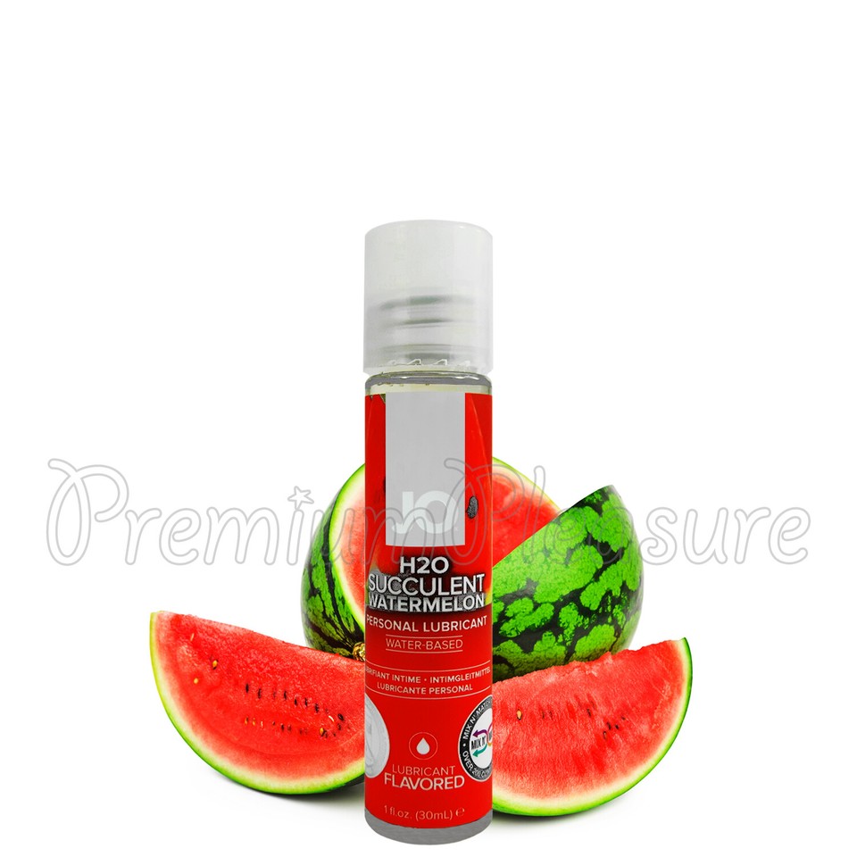 System JO H2O Watermelon lubricant Water based lube Flavored glide ...