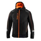 Sparco Tech Soft Shell Jacket (Teamwork) black orange - size L | eBay