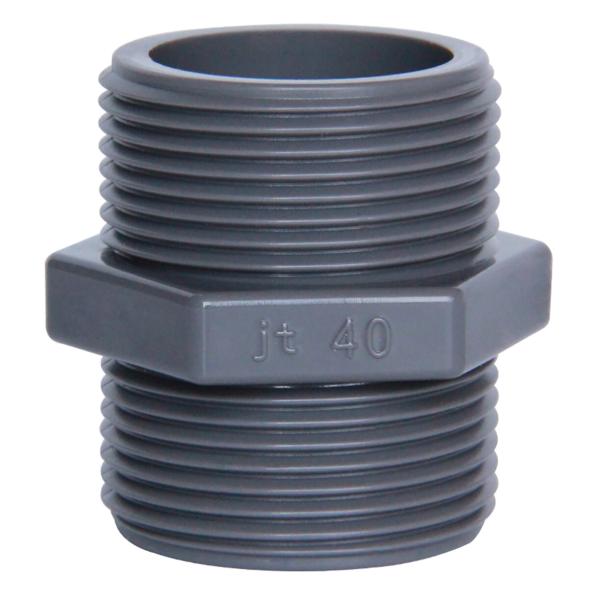 PVC Water Pipe Fitting Male Thread x Male Thread 1/2" 3/4" 1" 11/4" 11/ ...