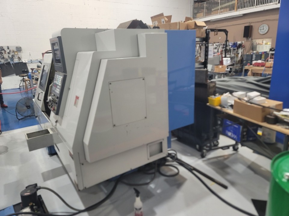 Mazak SQT-15 MS Double Spindle CNC Lathe with Live Tooling and parts ...