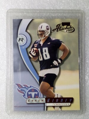 2000 Absolute ERRON KINNEY Rookie RC /3000 Card #199 TITANS | eBay