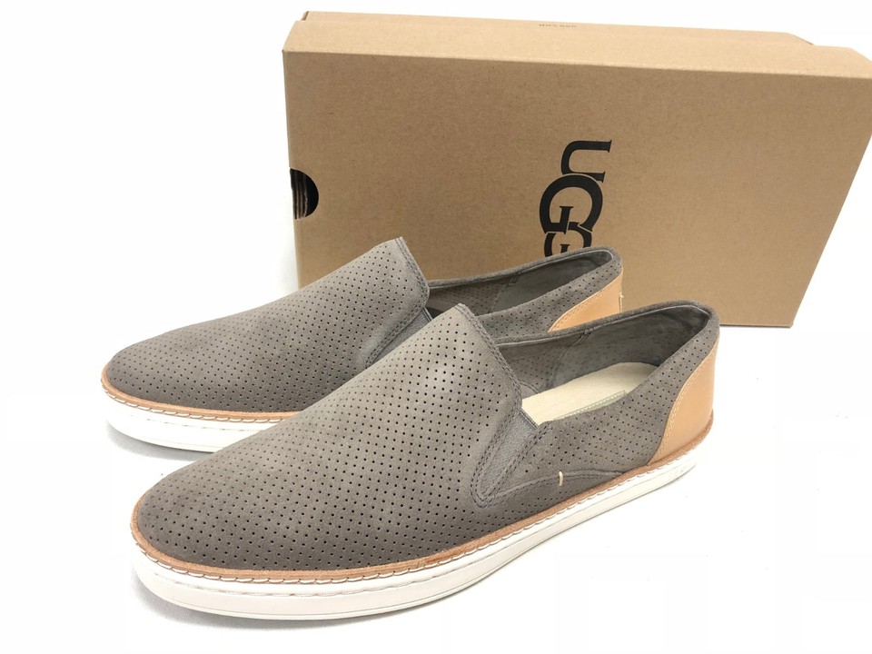 Ugg Australia Adley Perf Women's Fashion Sneakers Suede Leather Slip On ...