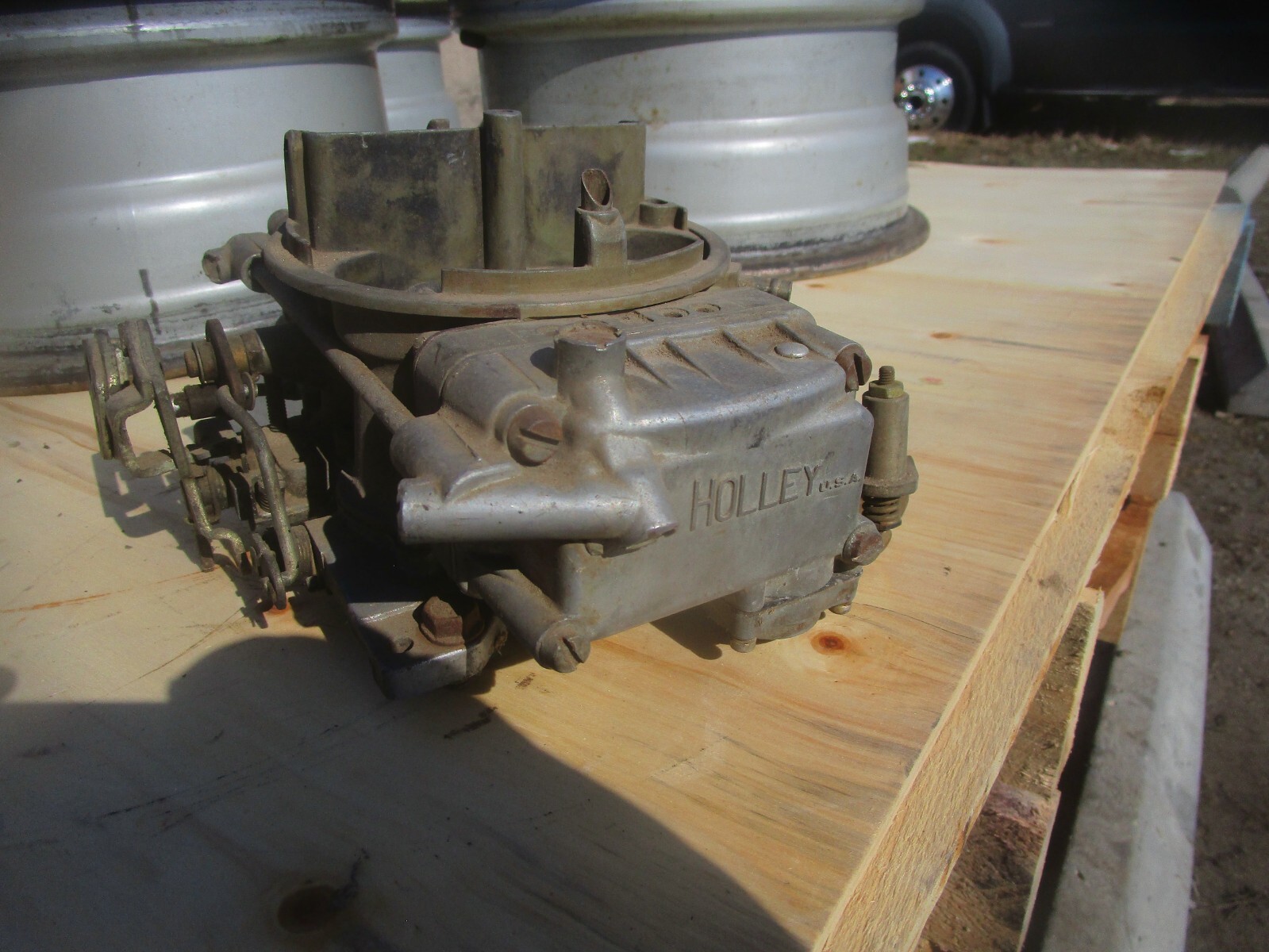 HOLLEY 6497 SPREAD BORE QJET REPLACEMENT CHEVY OLDS PONTIAC 650 CFM ...