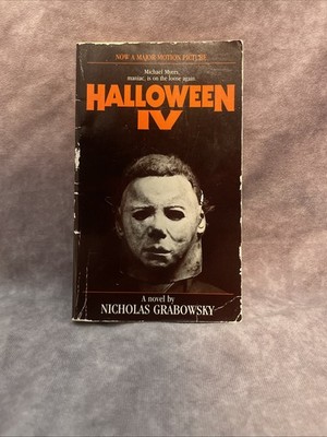 HALLOWEEN 4 NICHOLAS GRABOWSKY BOOK ORIGINAL PRINT RARE | eBay