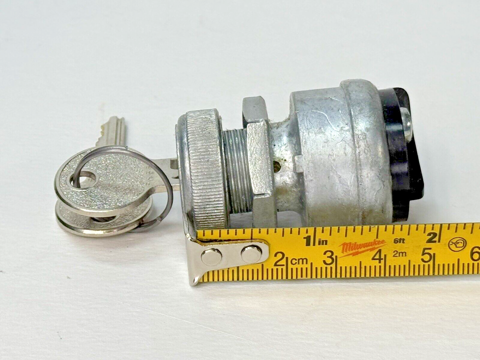 NEW GENUINE POLLAK 2-POSITION 2-POLE HEAVY DUTY IGNITION SWITCH W/ TWO ...