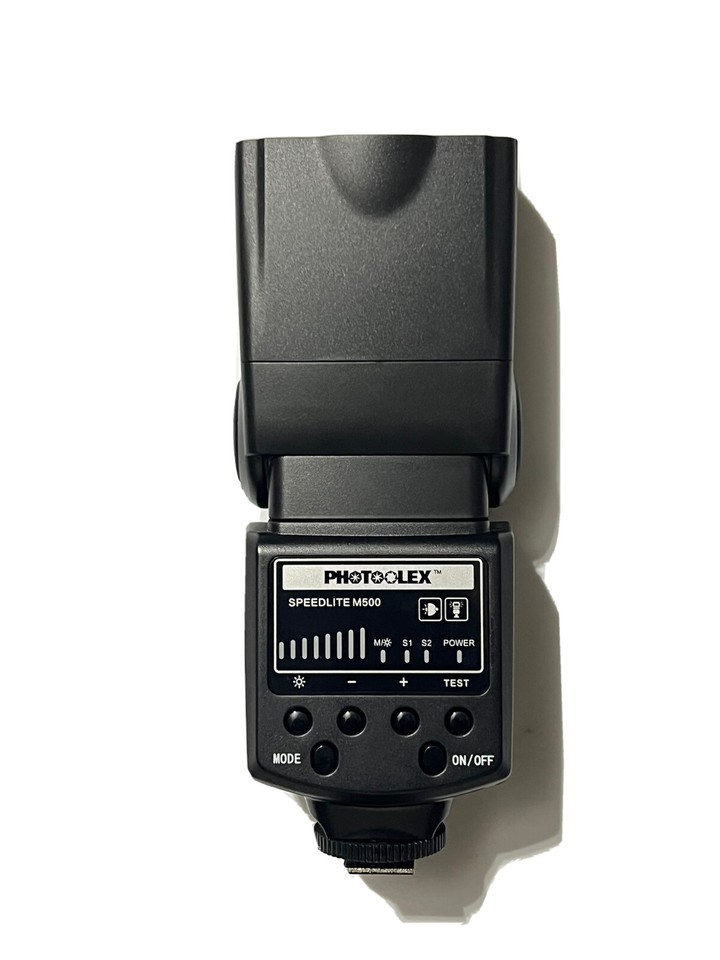 Photoolex Speedlite M500 Flashgun for Digital SLR & Mirrorless Cameras ...
