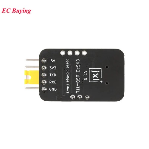 CH343 USB-C to TTL Board, High Speed Comm, Single Chip Loader ...