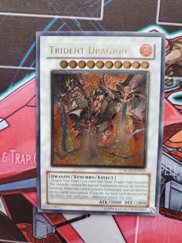 Trident Dragion Ultimate RGBT-EN043 LP Yugioh | eBay