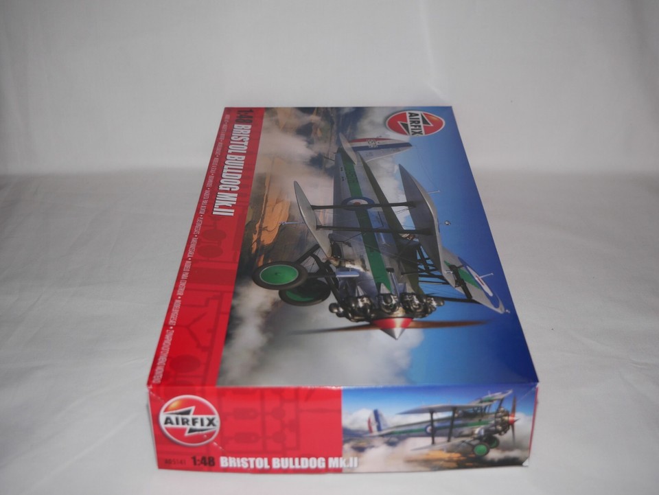 Airfix 1:48 Scale Bristol Bulldog Mk.II Model Plane Kit Skill Level 3 ...