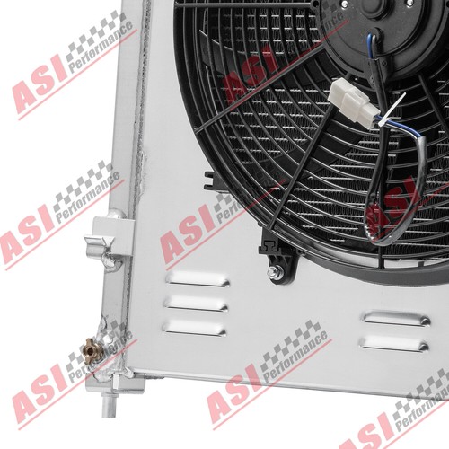 3 Row Aluminum Radiator Shroud Fan For 2008-2013 JEEP Liberty 3.7L V6 ...