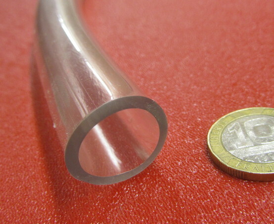 PVC Tubing, Clear, 7/8" OD x 5/8" ID x 1/8" Wall x 10 Foot Coil | eBay