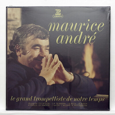 MAURICE ANDRÉ ⸺ TELEMANN, BACH, VIVALDI, MOZART... ERATO 3xLPs box ...