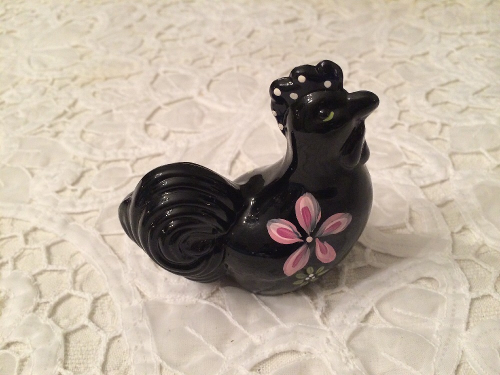 Fenton Art Glass Rooster, Hand Paintedby T. Neade, 5084 5W, New ...