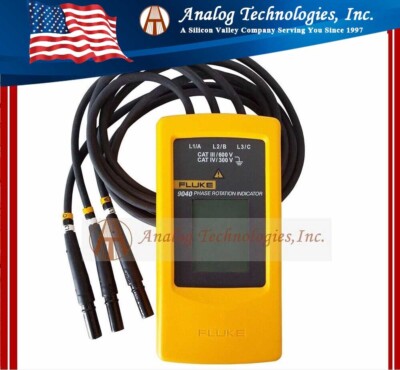 Fluke 9040 3-Phase Rotation Tester with LED Indicators 80-600V AC ...