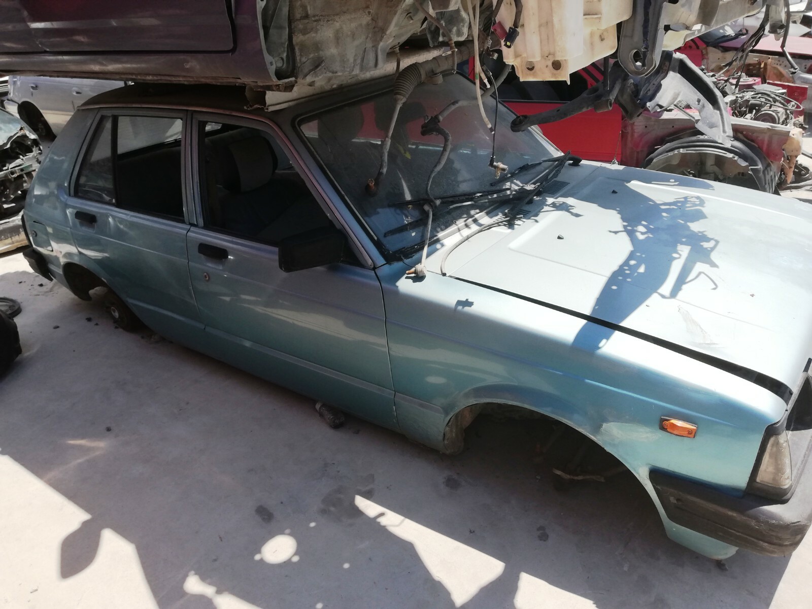 Toyota starlet KP60 KP61 1983-85 model E-brake emergency Hand break ...