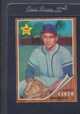 1962 Topps #156 Merritt Ranew Colts EX/MT *3742 | eBay