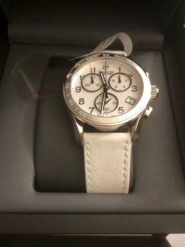 Victorinox Swiss Army Women's Chrono Classic Mother Of Pearl watch ...