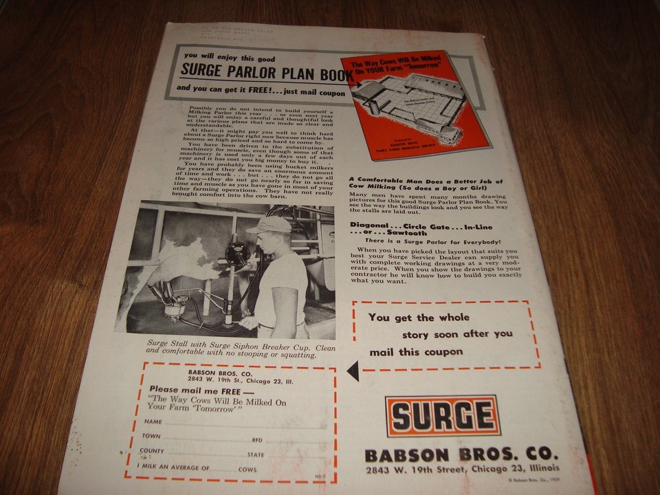 Vintage Hoard's Dairyman Magazine February 25, 1959 | eBay