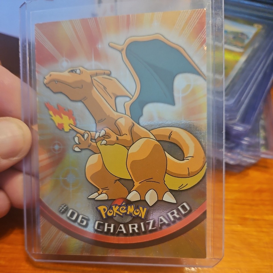 1999 Pokémon TCG Charizard Topps Chrome #6 Holo Foil Card | eBay