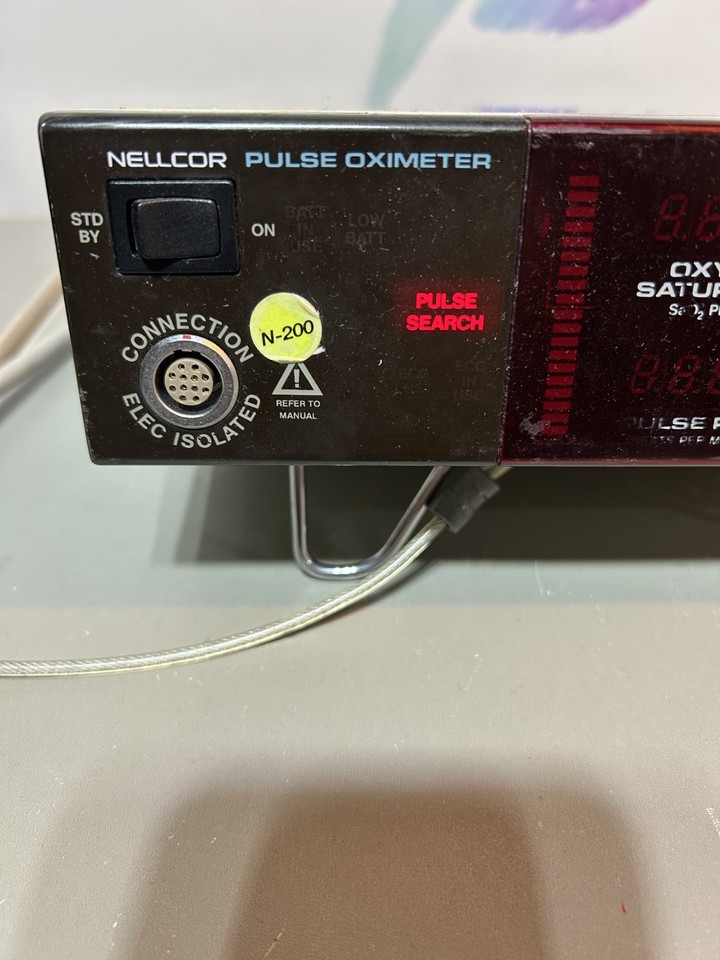 Nellcor N-200 Pulse Oximeter Patient Monitor | eBay