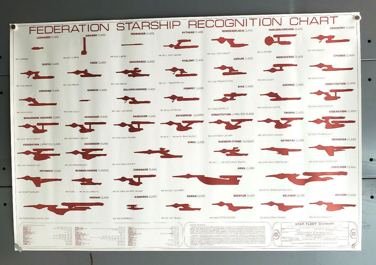 Starship Size Comparison Poster