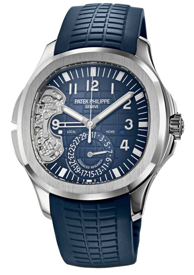 Patek Philippe NEW Aquanaut Advanced Research 18k White Gold 5650G ...