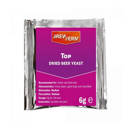 Brewferm Top Bierhefe trocken obergärig zum Bier selber brauen ...