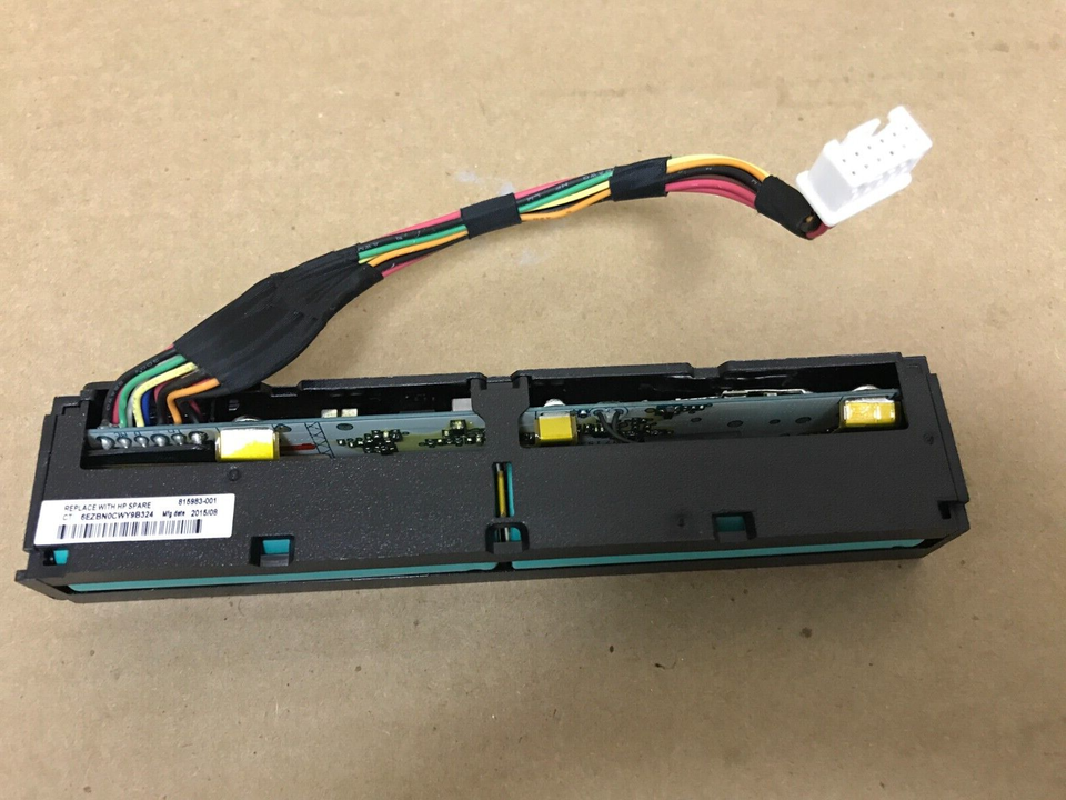 878643-001 HPE 96W SMART STORAGE BATTERY WITH 145MM CABLE P01366-B21 ...