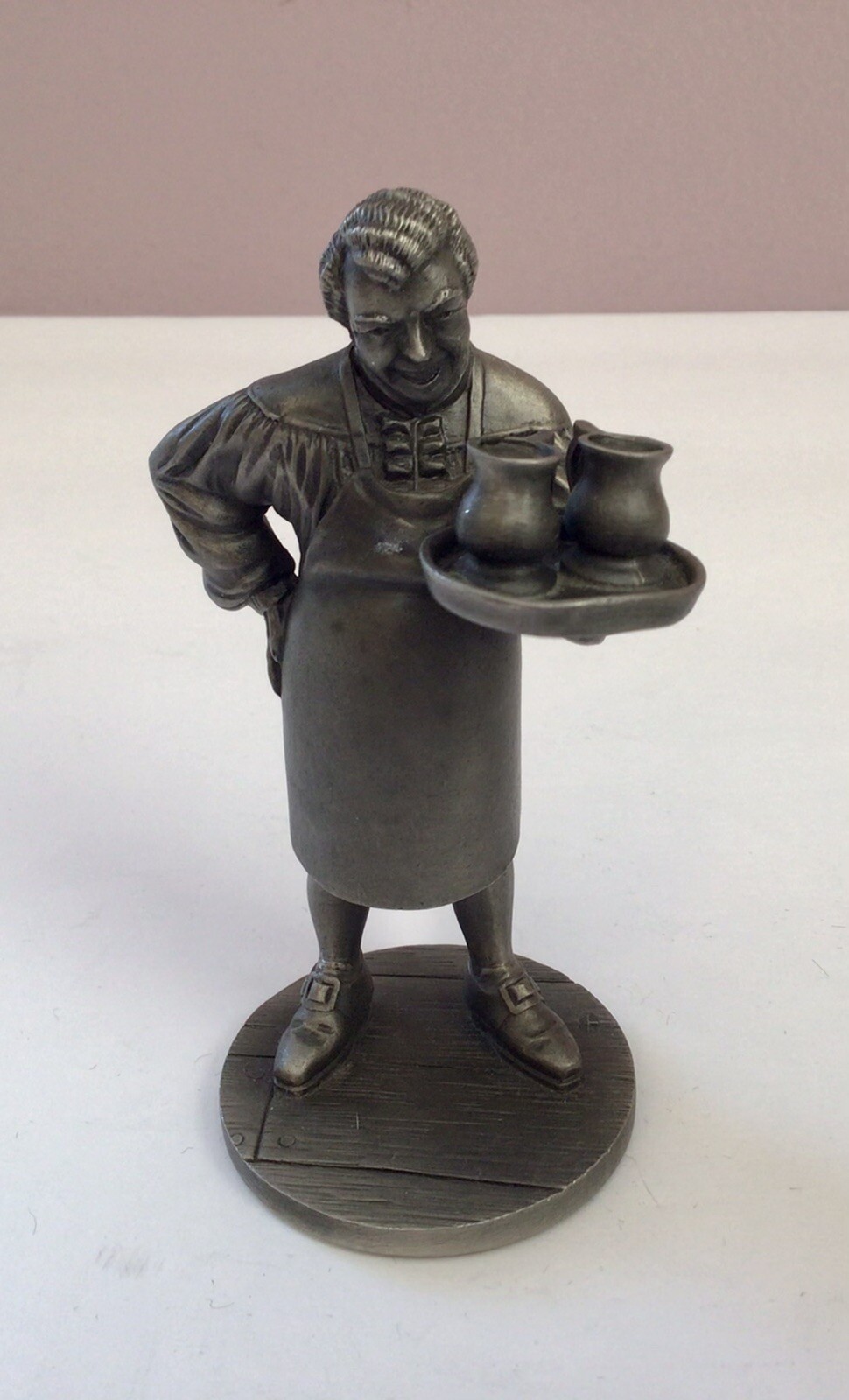 Franklin Mint Pewter Figurine People Of Colonial America THE INNKEEPER ...