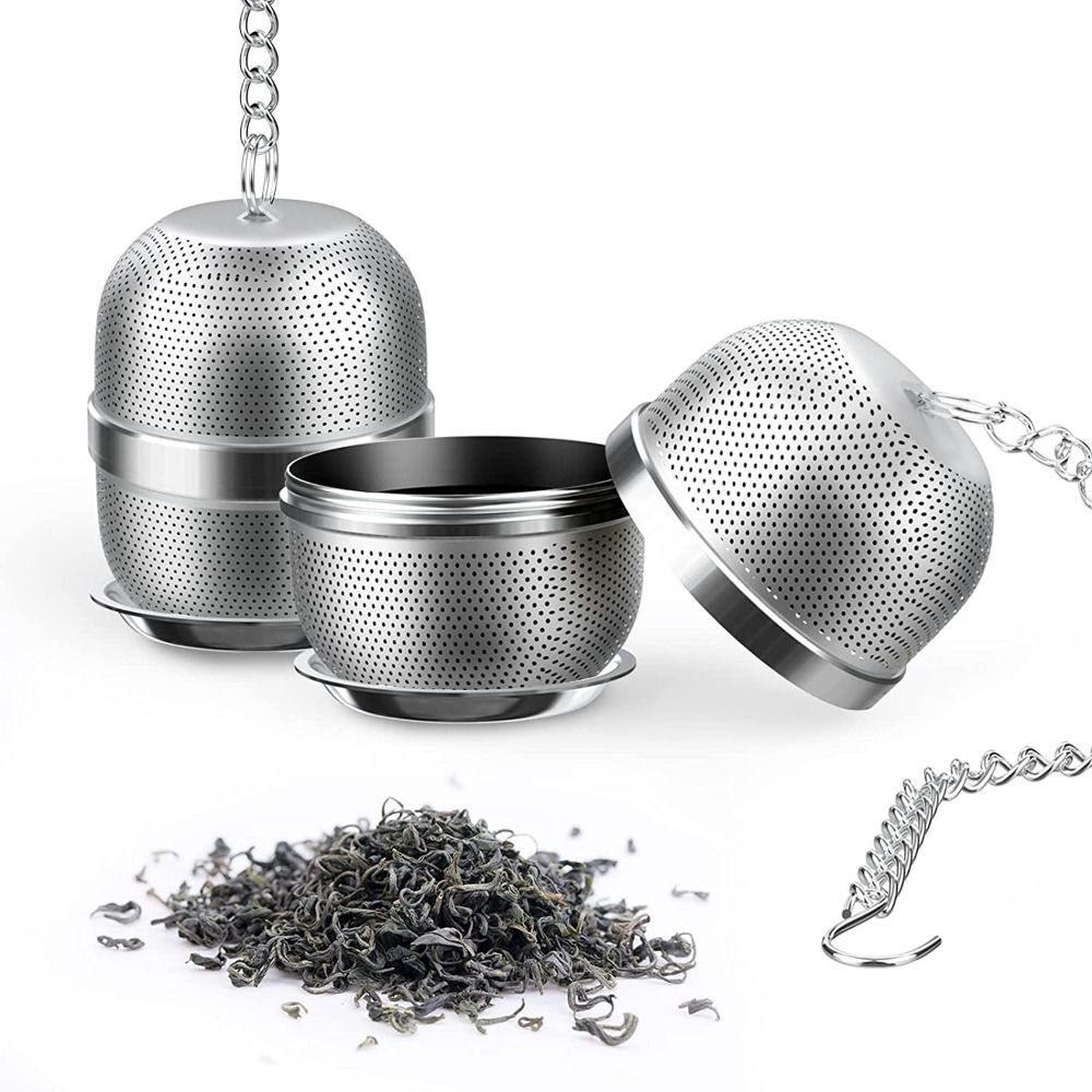 Tea Infuser Strainer Fine Mesh Teapot Leaves Sphere Teaware Tea ...