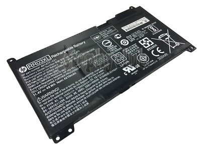 New 48Wh Genuine RR03XL Battery for HP ProBook 430 440 450 455 470 G4 ...