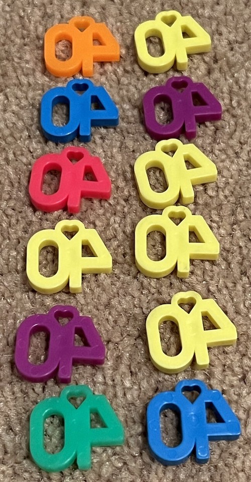 Plastic 40 Keychain Mileage Club Fitness Finders Toe Token | eBay