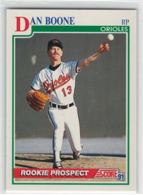1991 Score Baseball #715 Dan Boone Rookie Card RC Orioles | eBay
