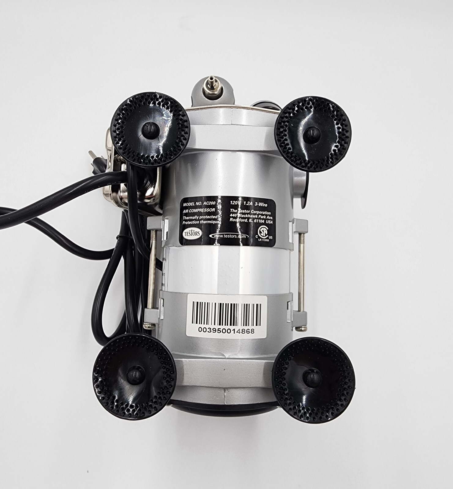 Testors Aztek AC200 Compact Airbrush Compressor 50202A Moisture Trap ...