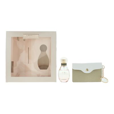 Sarah Jessica Parker Lovely 2 Piece Gift Set: EDP 30ml - Gold Purse Ke ...