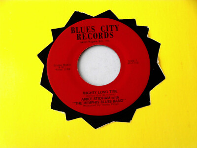 BLUES~ ARBEE STIDHAM WITH THE MEMPHIS BLUES BAND~ MIGHTY LONG TIME~ VG+ ...