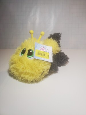 BABY BIZZY THE BEE BY STUFFIES RARE STUFFED ANIMAL HIDDEN POCKETS ...