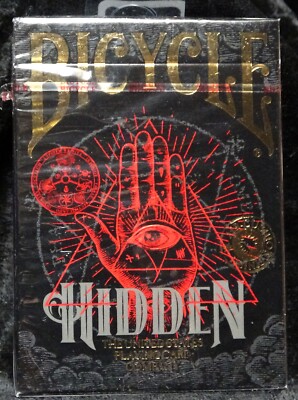 Bicycle Hidden Playing Cards Deck/Poker/Games/Magic/Psychic Tarot ...