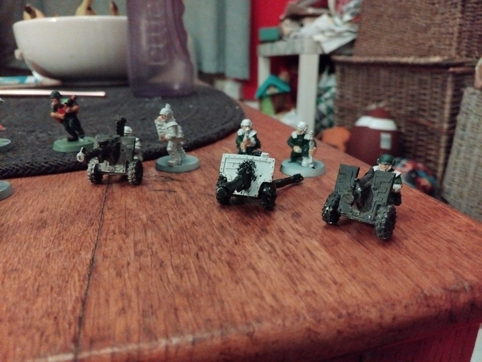 Warhammer 40k Cadian Shock Troops 18 Troops, 3 Heavy Weapons ...