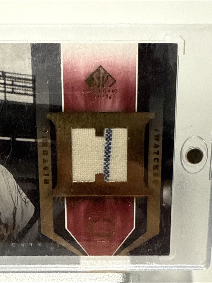 2004 Upper Deck SP Legendary Cuts Historic Swatches Relic Harmon ...