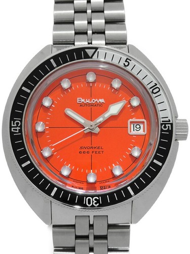 BULOVA Devil Diver 98C131 Men Automatic #T425 | eBay