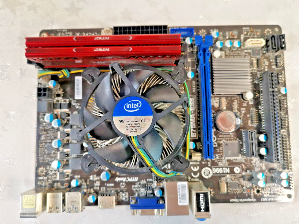 Msi B75MA-E33 Pc Motherboard-i5 Cpu- 8GB Ram -Heatsink/fan Bundle | eBay UK