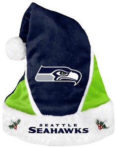 NFL Seattle Seahawks Holiday Christmas Santa Hat 887849608808 | eBay