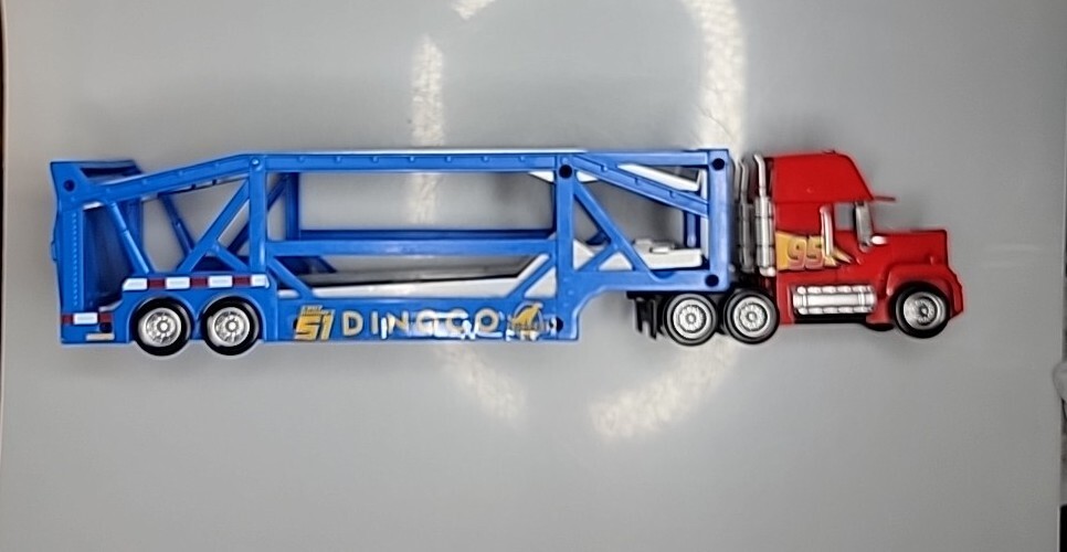 Mack Lightning Mcqueen Dinoco Disney Pixar Cars Launching Mack