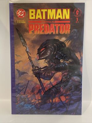 Batman Vs Predator #1 NM Predator Cover DC/Dark Horse Comics | eBay