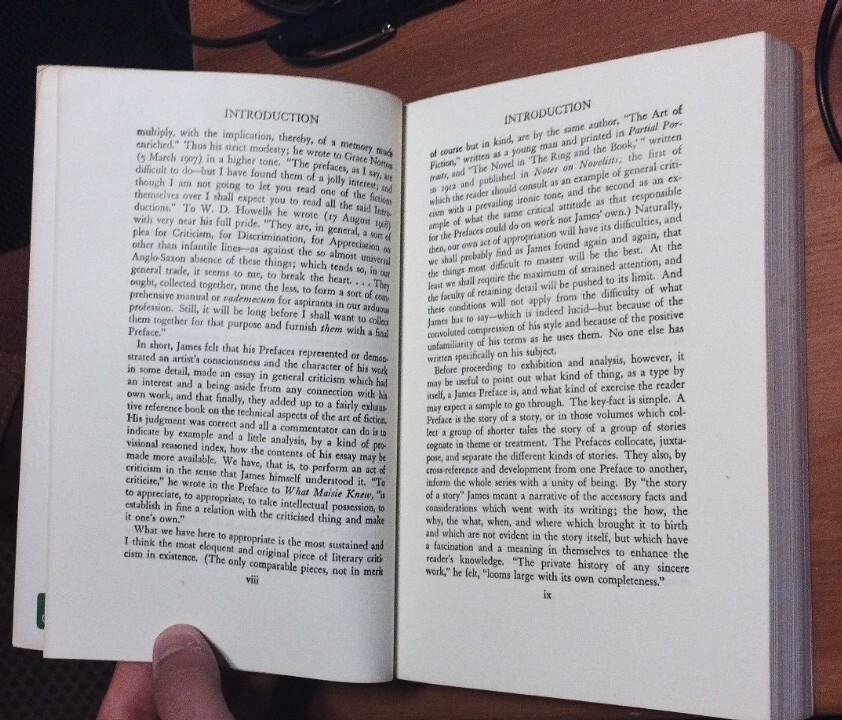 The Art of the Novel, by Henry James (The Scribner Library, 1962 ...