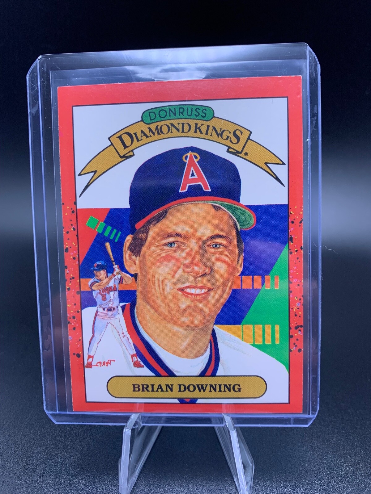 1989 Donruss Diamond Kings Brian Downing #10 (ERROR CARD) | eBay